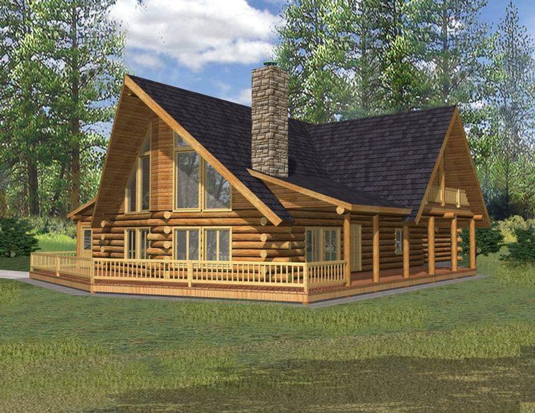 Log Home Plans & Blueprints from Great House Design